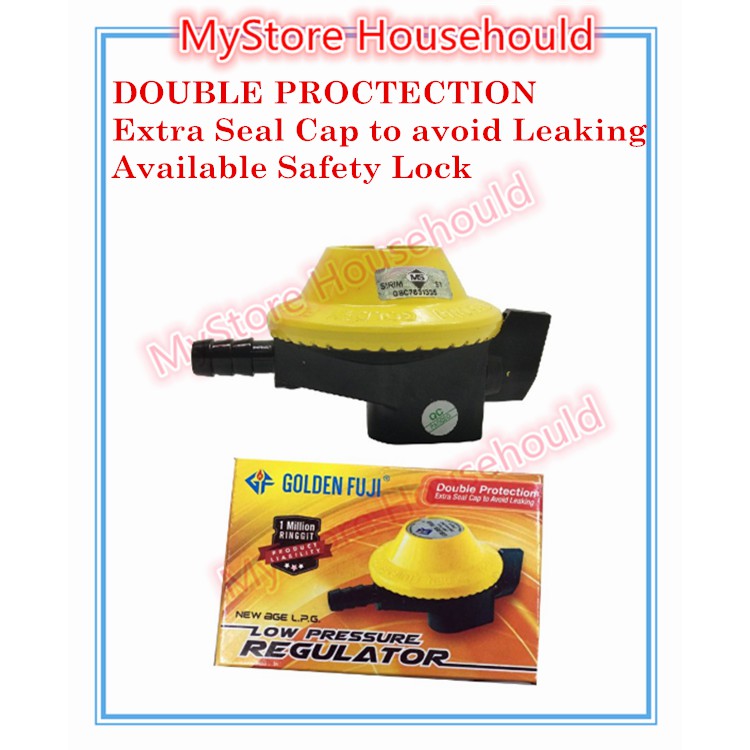 Golden Fuji 182DP LPG Low Pressure Gas Regulator SIRIM APRROVED ...