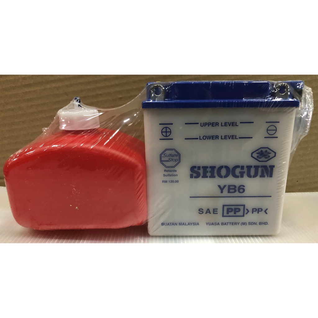 Shogun YB6 Motorcycle Battery | Shopee Malaysia