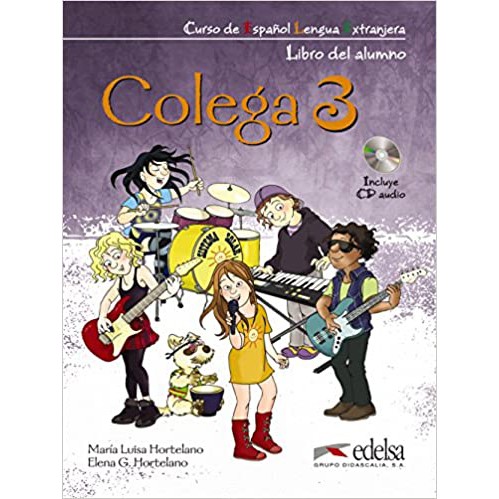 COLEGA 1, 2, 3 : Student Book with workbook, Audio-Audio; 100% ...