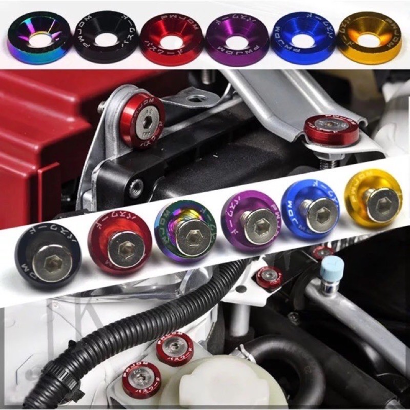 🌟10pcs🌟JDM M6 universal washer screw skru allen key screw | Shopee Malaysia