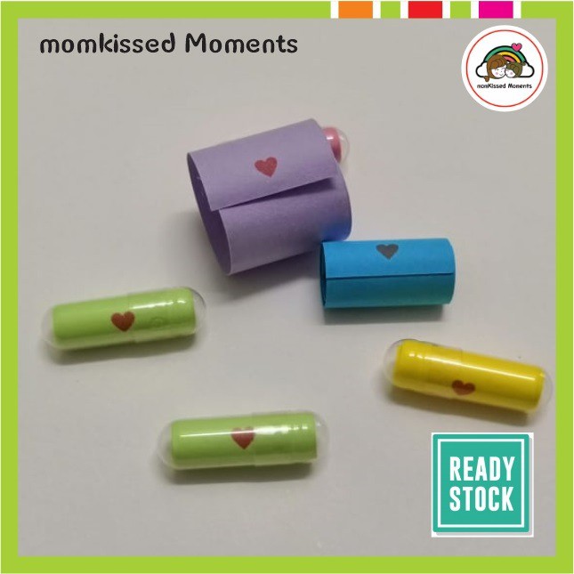 🎀 READY STOCK 🎀 Capsule Letter Love Letter Pill Love Message Pill ...