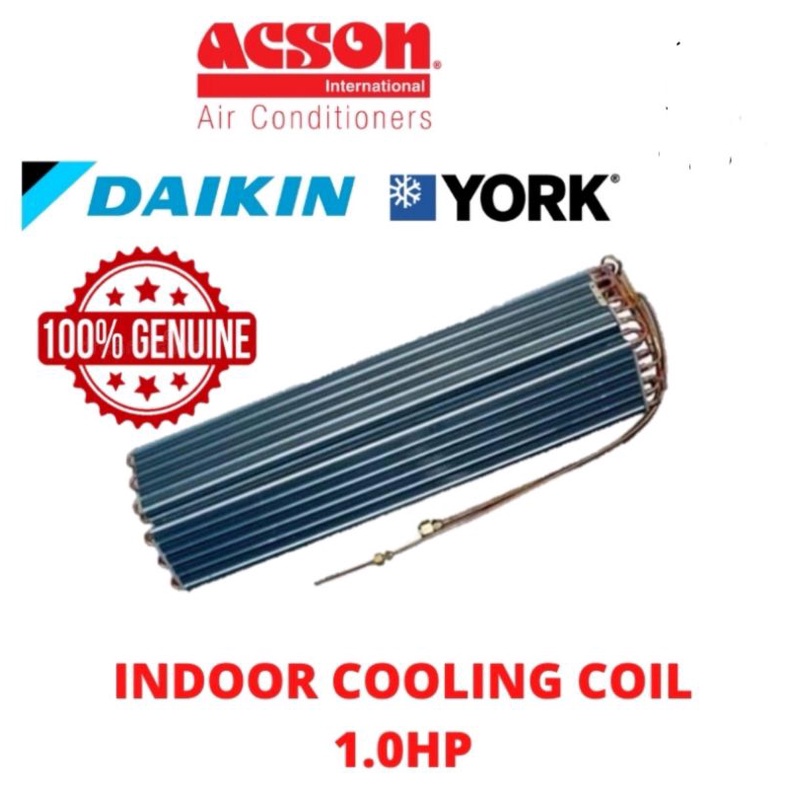 DAIKIN YORK ACSON WALL MOUNTED INDOOR COOLING COIL, * 1.0hp, 1.5hp, 2 ...