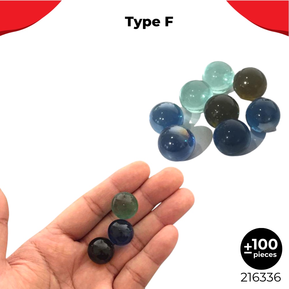 SUPERSAVE Guli Congkak Glass Crystal Sesame Marbles Guli Aquarium ...