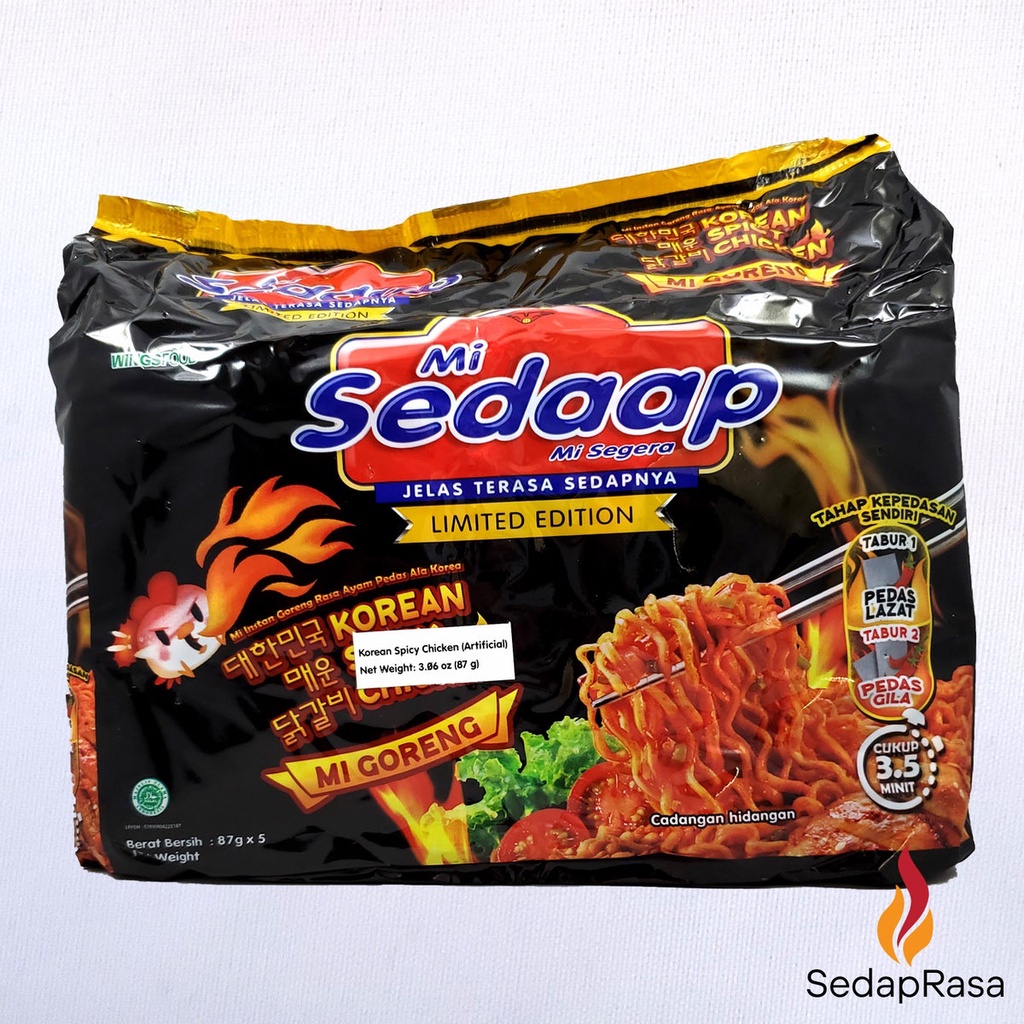 Mi Sedap /Mee Sedap Korean Spicy Chicken / Mi Goreng Perisa Asli Goreng ...