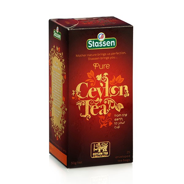 Pure Ceylon Black Tea - 25 Enveloped Tea Bags | Shopee Malaysia