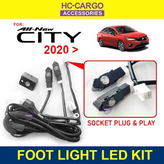 Hc Cargo Honda City GN 2020 - 2026 GN Foot Light (BLUE / White / Red ...