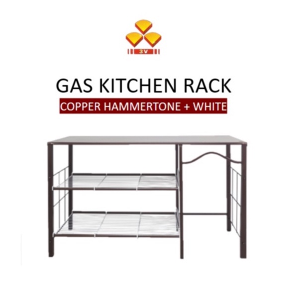 3V 4FT Kitchen Metal Stove Rack Gas Rack Cooking Table | Shopee Malaysia