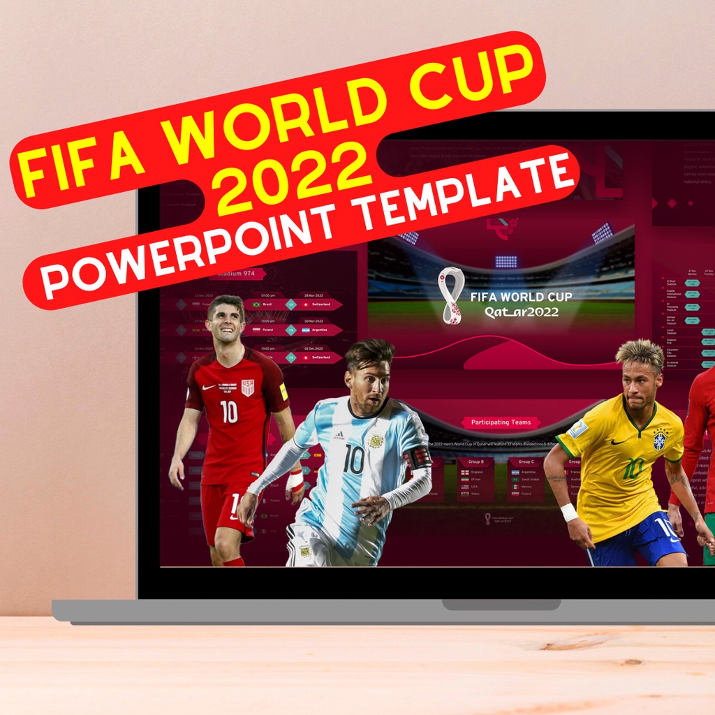 FIFA World Cup 2022 Powerpoint Template ( Premium ) | Shopee Malaysia