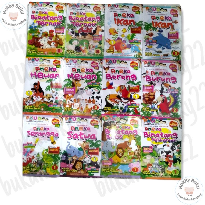 Kindergarten & PAUD Coloring Books | Creative Coloring Series Kinds ...