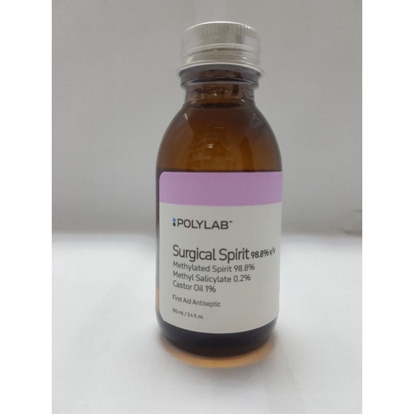 Polylab Surgical Spirit 100ml | Shopee Malaysia