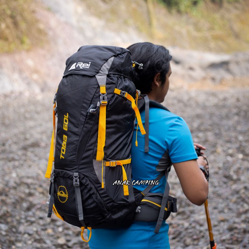 Arei CARRIER MOUNTAIN BAG 60 LITER / TOP MOUNTAIN REI TOBA 60L ORIGINAL ...