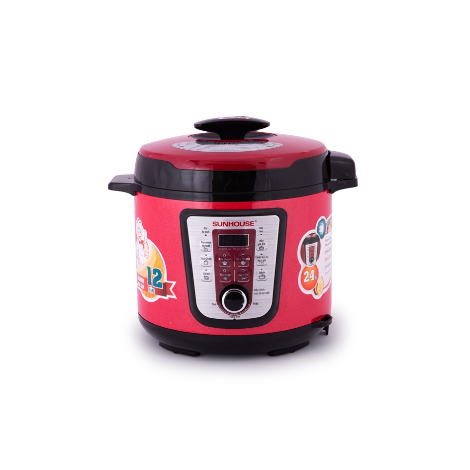 Sunhouse SHD1767 electric pressure cooker (copper, red) - genuine ...