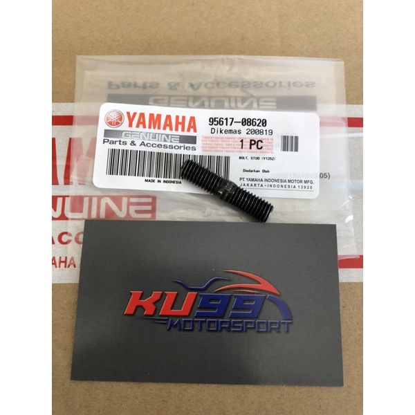 ORIGINAL Y125ZR LC135 EXHAUST STUD BOLT TIANG EKZOS 125ZR 100%ORIGINAL ...