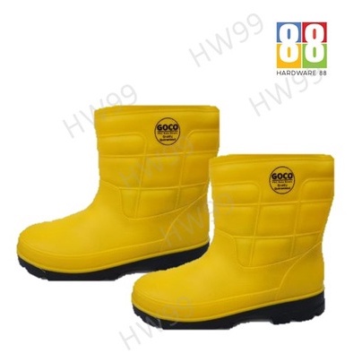 Goco Safety Rubber Boots M985 Ready Stock Murah!! (Steel Toe dgn Steel ...