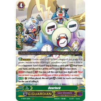 Cardfight Vanguard V-SS09 V-SS09/121EN Bearlock Gear Chronicle RRR (English) | Shopee Malaysia