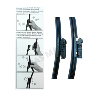 Genuine Bosch Aerotwin A853S Wiper for Proton X50 and Proton X70 (24 ...