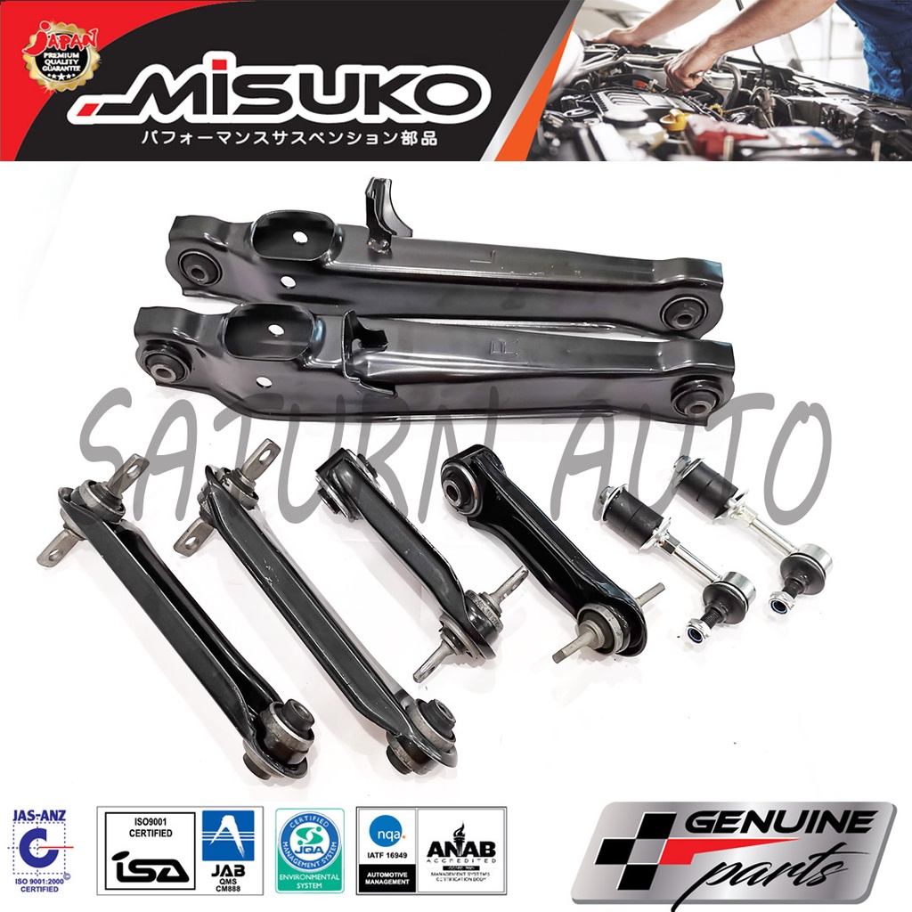 PROTON WIRA SATRIA WAJA REAR SUSPENSION ARM FULL SET | Shopee Malaysia