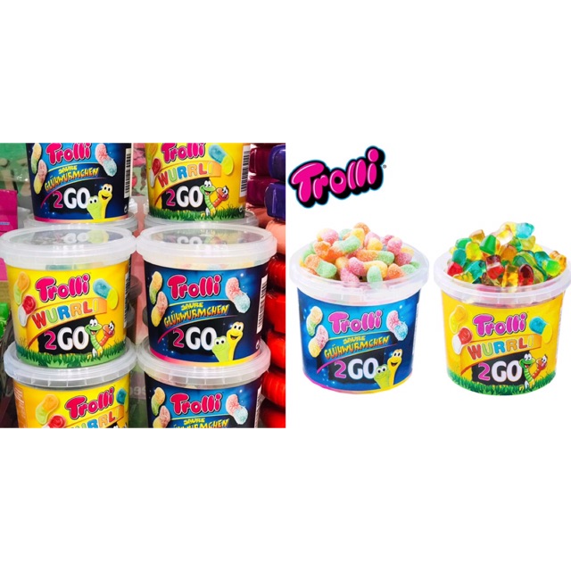 Trolli 2Go marshmallows (sweet&sour) | Shopee Malaysia