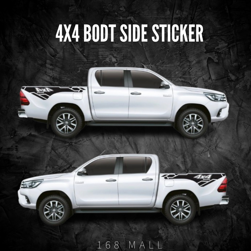 TOYOTA VIGO REVO HILUX ISUZU MITSUBISHI NISSAN MAZDA 4X4 Side BODT ...