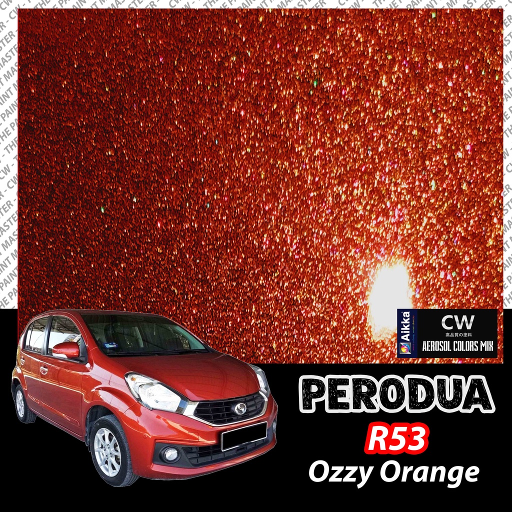 [ PERODUA Myvi Touch Up Paint All Colors ] 🚗 CW Aikka DIY Aerosol Spray ...