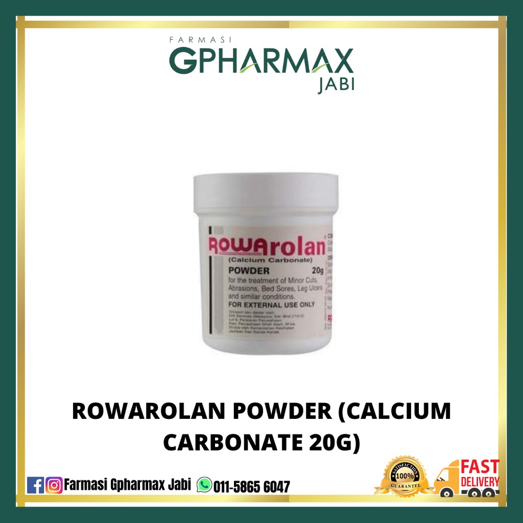 ROWAROLAN POWDER (CALCIUM CARBONATE 20G) | Shopee Malaysia
