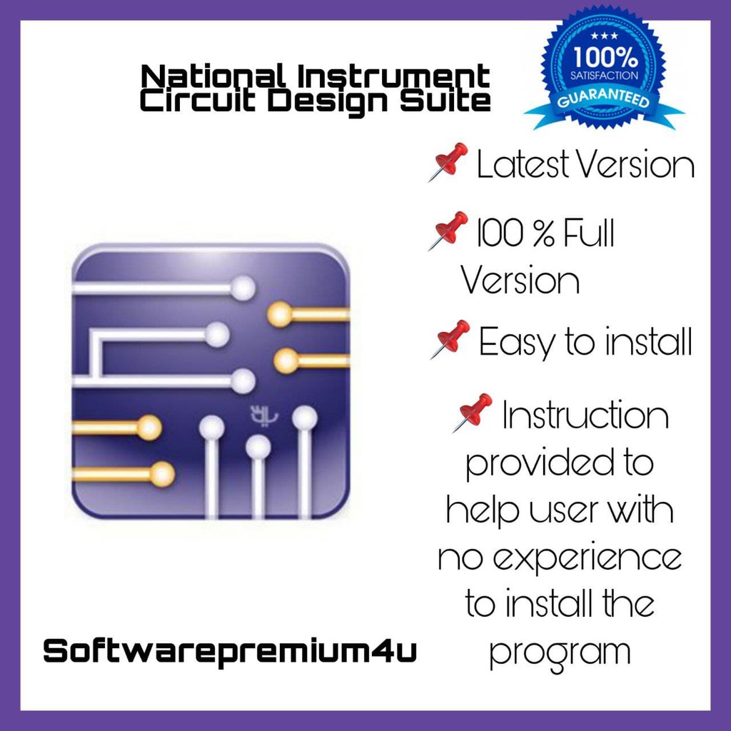 National Instrument (NI) Multisim Ultiboard Circuit Design Suite 14.3 (2022) | Shopee Malaysia