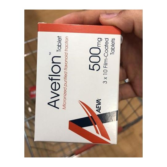 AVEFLON 500MG TAB (RAWATAN BUASIR) | Shopee Malaysia
