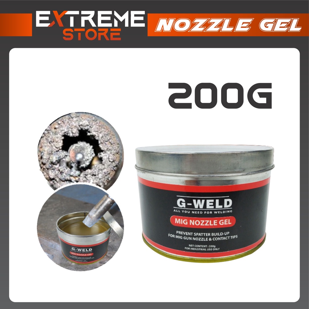 G-WELD Nozzle Gel 200g For MIG Welding Anti-Spatter MIG Torch Nozzles ...
