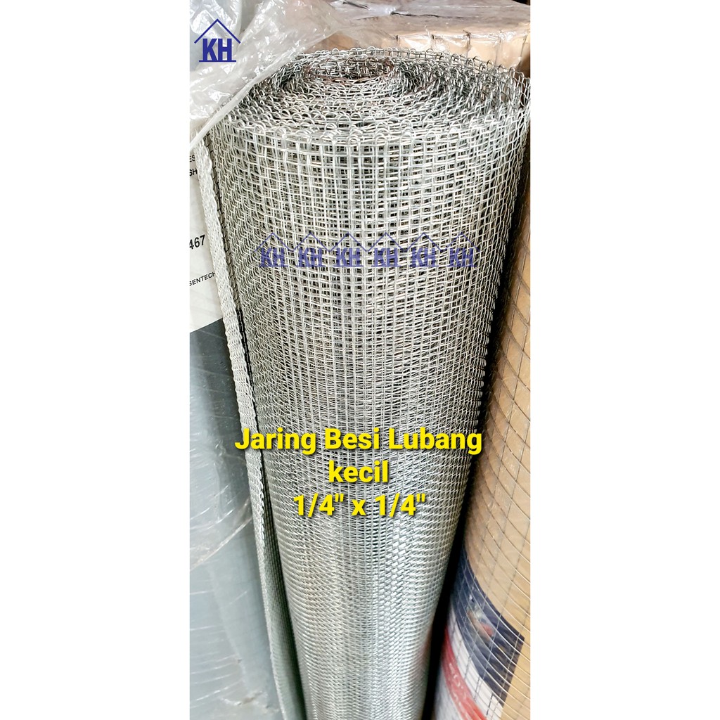 Green PVC Coated OR Non Coated Steel Wire Mesh/Jaring Besi Telah Balut ...