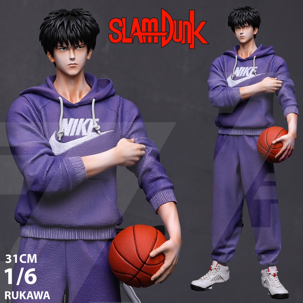 Espada Studio SlamDunk Kaede Rukawa Resin Statue Basketball Player ...