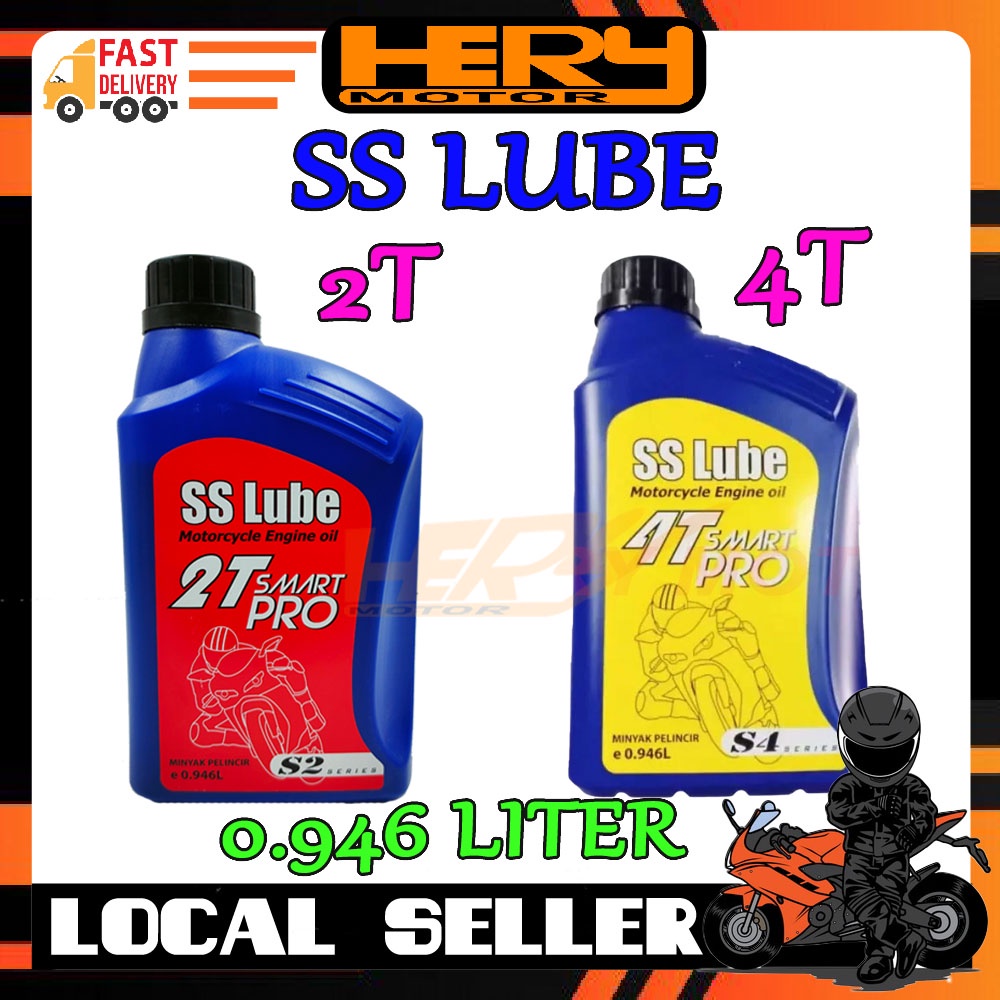 2t Ss Lube Minyak 2 Stroke Oil 0 946l Liters Motorcycles S2 Series