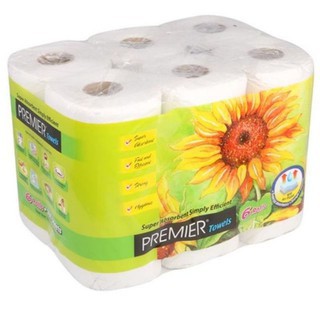 Premier Kitchen Towel 60s x 6roll Royal gold kitchen towel Tisu Gulung ...