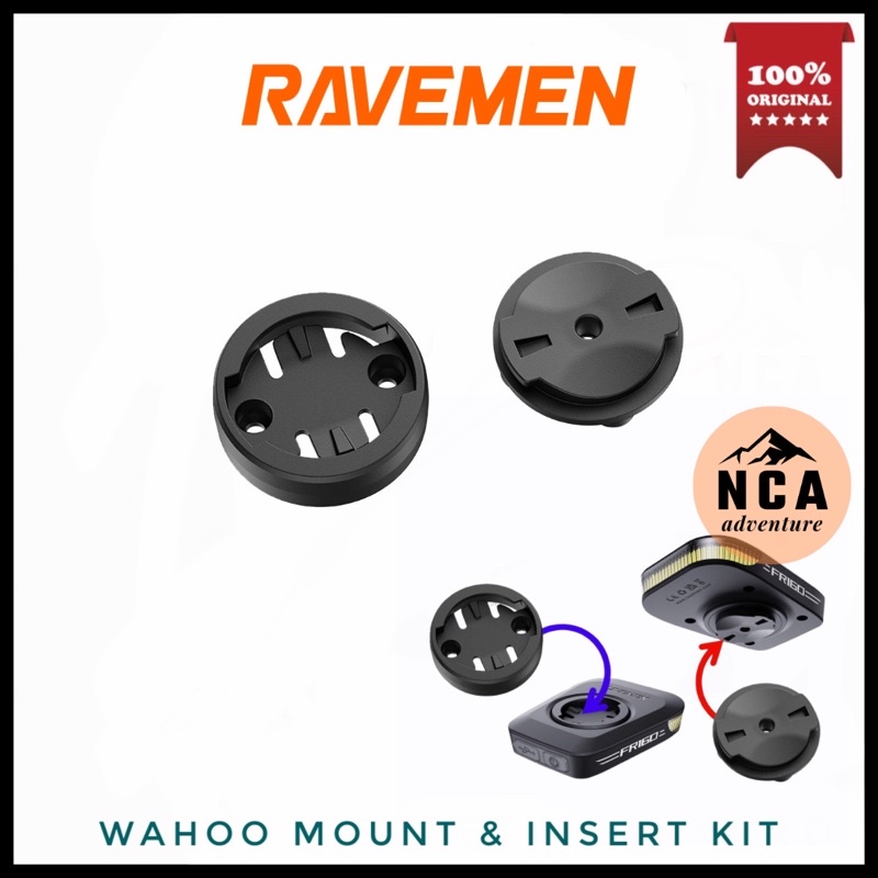 RAVEMEN QTM01 - FR160 WAHOO Computers Mount & Insert Kit | Shopee Malaysia