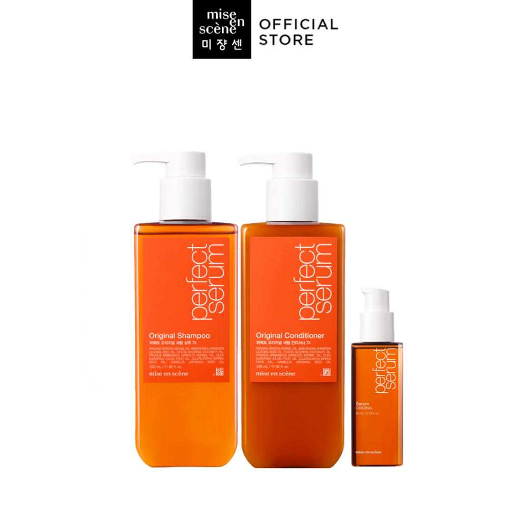 Mise En Scene Perfect Serum Total Care Set | Shopee Malaysia