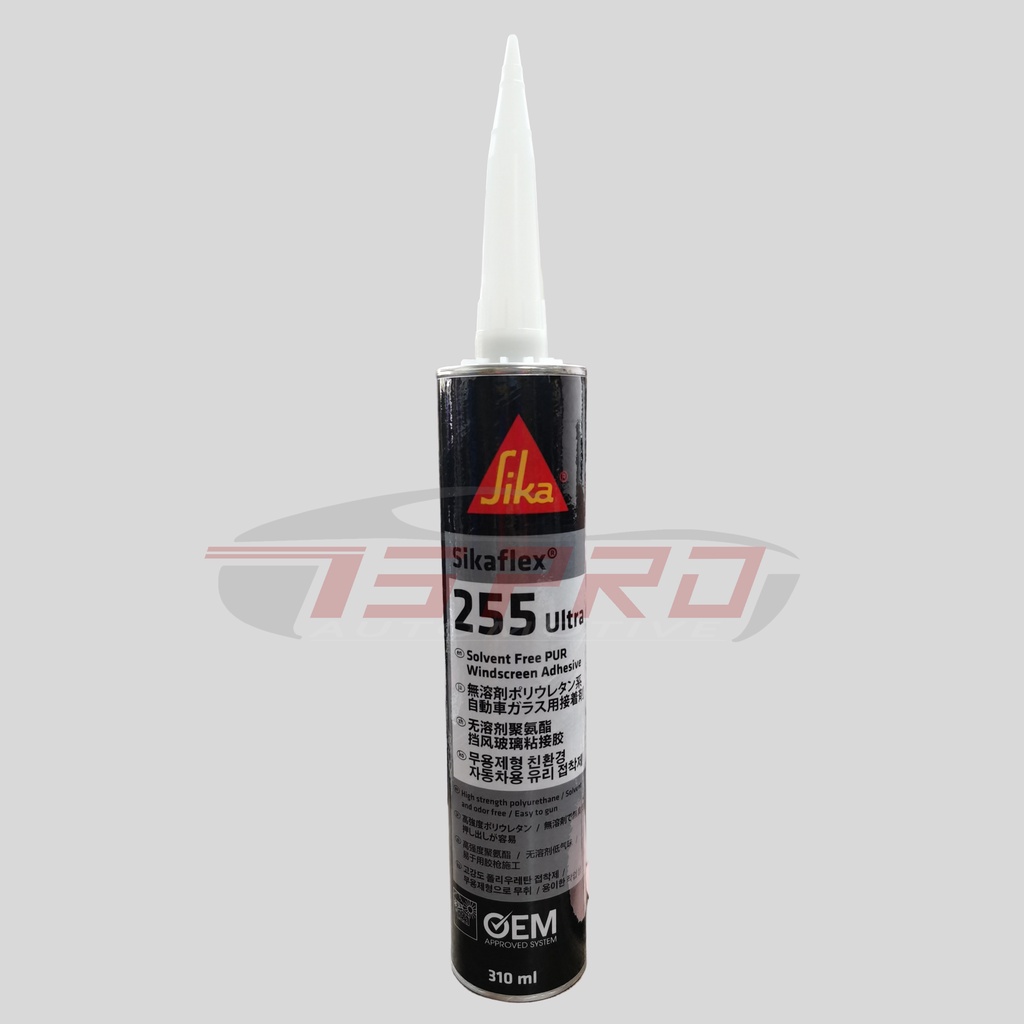 Sika Sikaflex® 255 Ultra Windscreen Gum (Black) (310ml) - For All Car ...