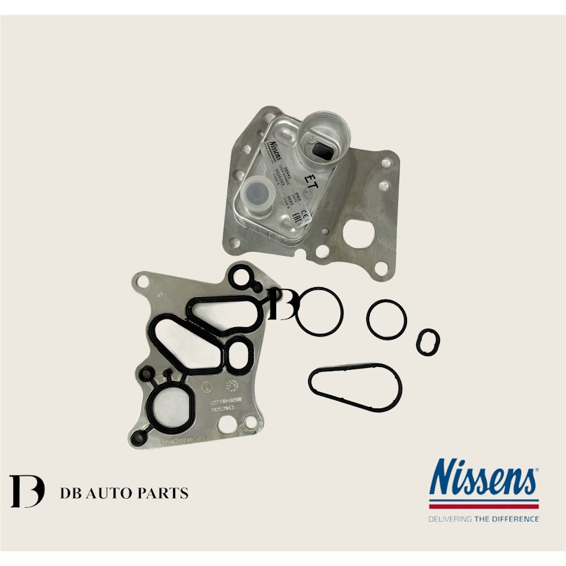 NISSENS MERCEDES BENZ W204 W212 E200 / M271-CGI OIL COOLER (2711801410 ...
