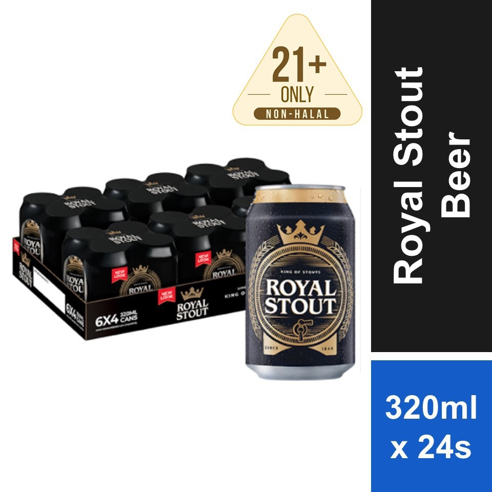 Royal Stout Can (320ml x 24's) | Shopee Malaysia