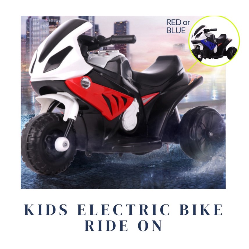 BMW Kids Electric Bike Kids Ride On Electric Super Bike Tricycle ...