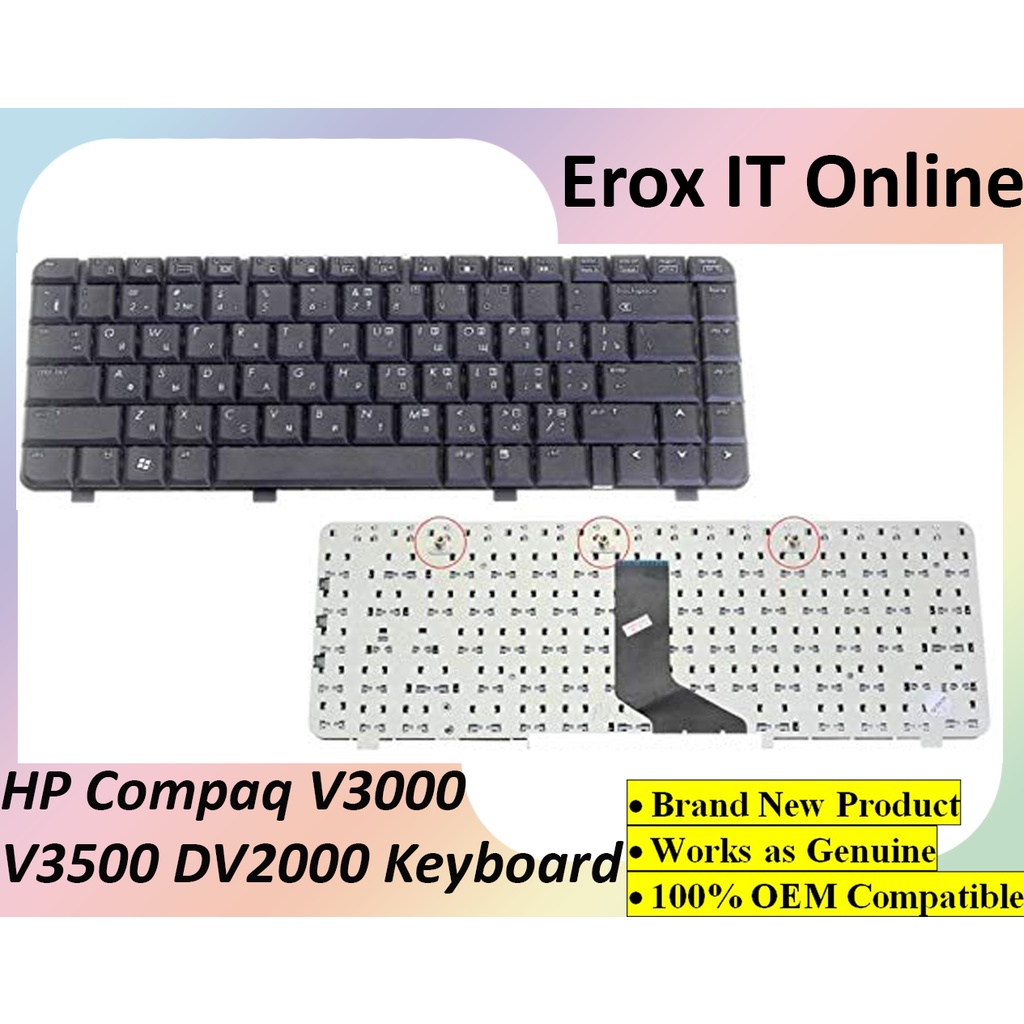 HP Compaq Presario V3000 V3700 V3900 V3500 V3314TU DV2000 Laptop ...