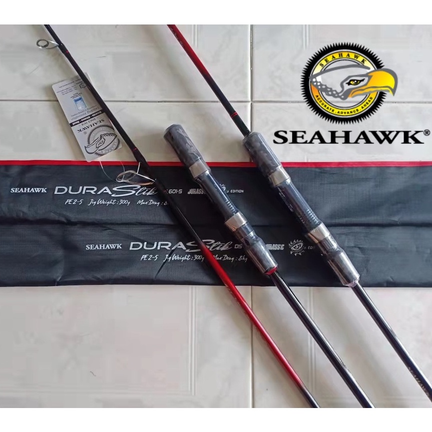 SEAHAWK DURASTIK SPINNING JIGGING ROD | Shopee Malaysia