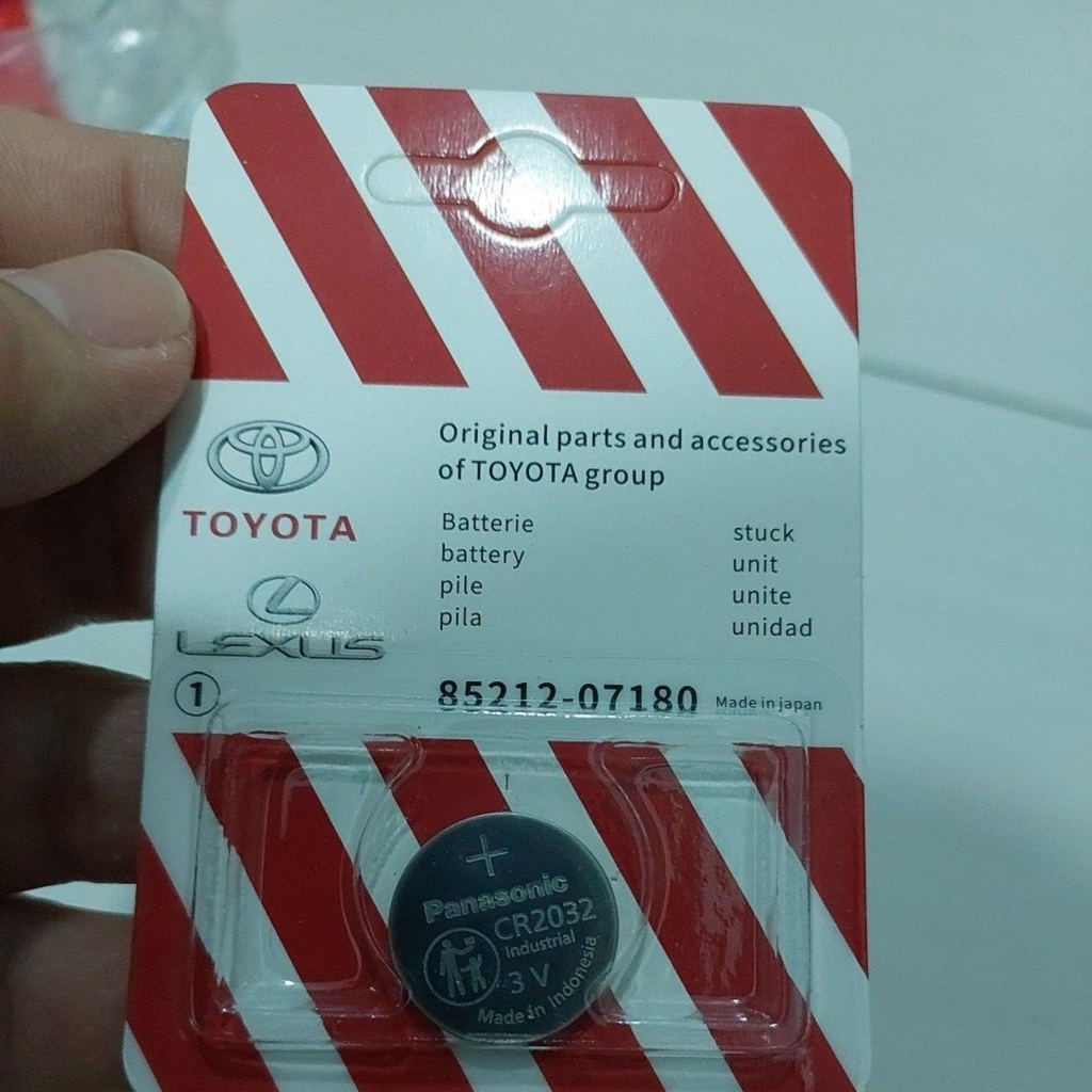 Battery Lithium CR2032 for Toyota Vios Push Start Remote Car Key ...