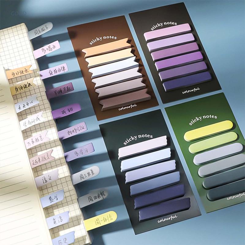 GOOD 120 Pcs Index Tabs Sticky Notes Writable Labels Page Marker ...