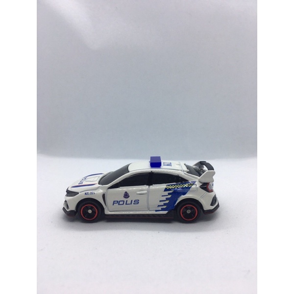 Polis Civic Type R Tomica 1 64 scale Polis Malaysia 2018 kereta polis ...