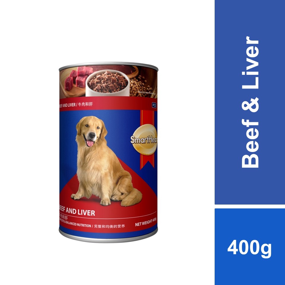 Smart Heart Dog Can Beef & Liver 400g | Shopee Malaysia