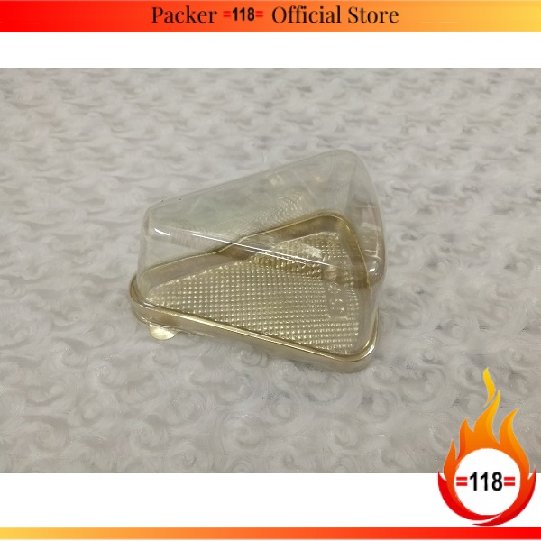 JS-0011 Gold Cake Tray with Transparent Cover 100 pcs/pkt | Shopee Malaysia
