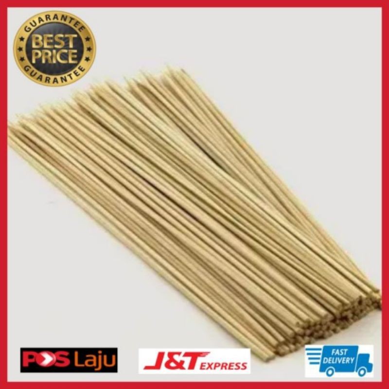 100pcs LIDI SATAY [ BAMBOO SKEWER FOOD GRADE ] | Shopee Malaysia