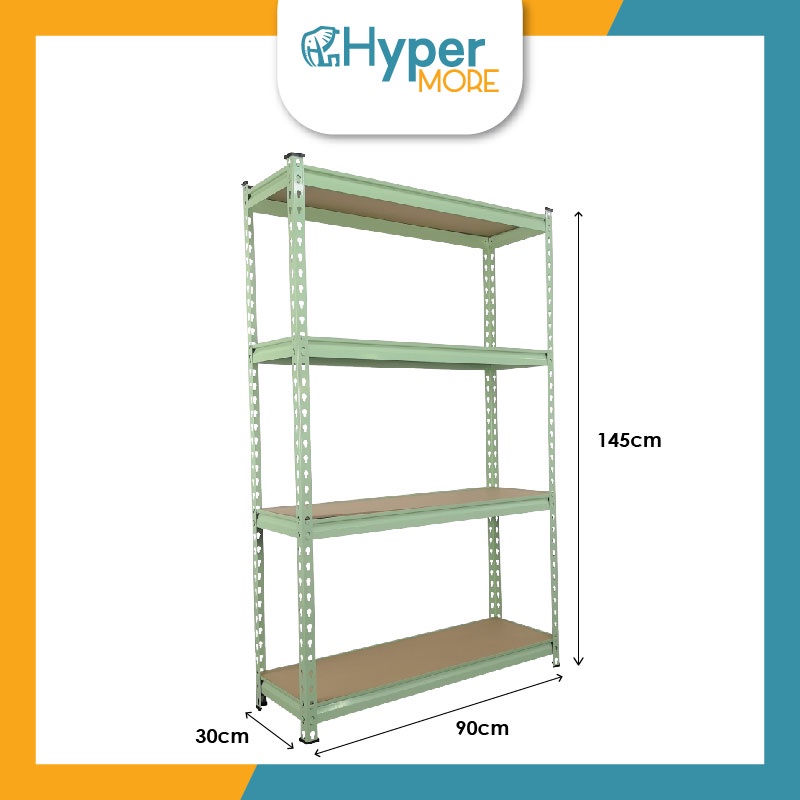 HYPERMORE Value Rack Rak Besi Bertingkat Rack Shelf Rack Rak Dapur Storage Rack Rak Buku Kitchen ...