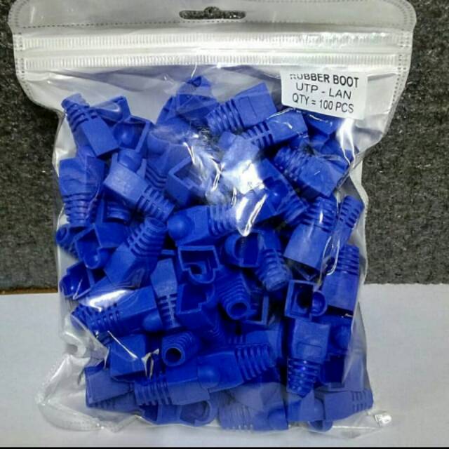 Rubber Boot/Plug Boot Connector Rj 45 Lan Internet (100 Pcs/Pack ...