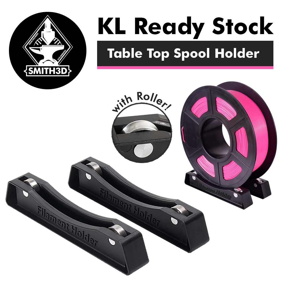 Table Top Spool Holder for 3D Printer Filament with 608zz bearing built ...