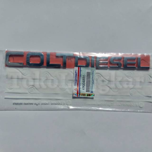 COLT DIESEL CHROME CANTER EMBLEM - OEM PART MITSUBISHI | Shopee Malaysia
